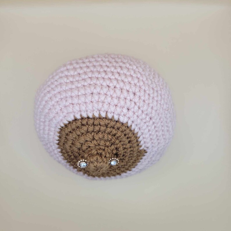 No Sew Boob Amigurumi Pattern - Stress Ball, Plush, Plushie, Crochet ...