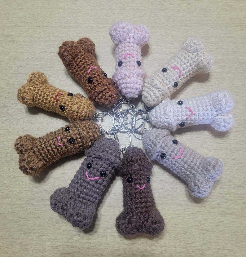 No Sew Pecker Keychain - Amigurumi Pattern, Genital, Penis, Willy ...