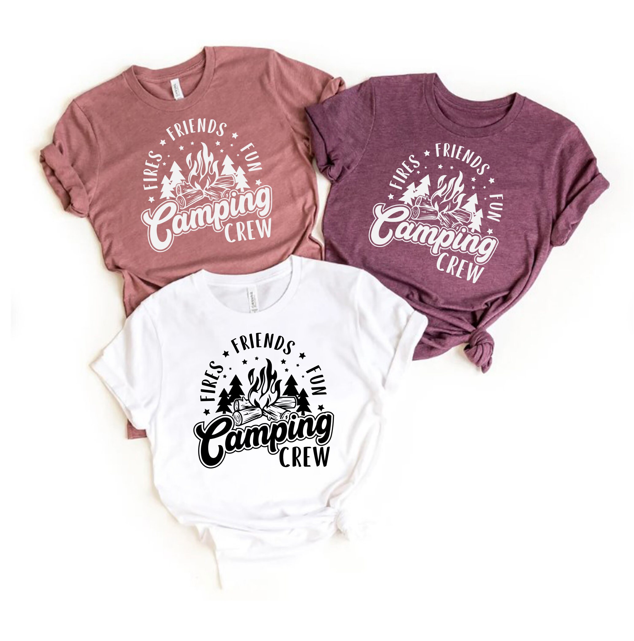 Camping Crew Shirts, Summer Camp Shirts, Camping Family Shirt, Family ...