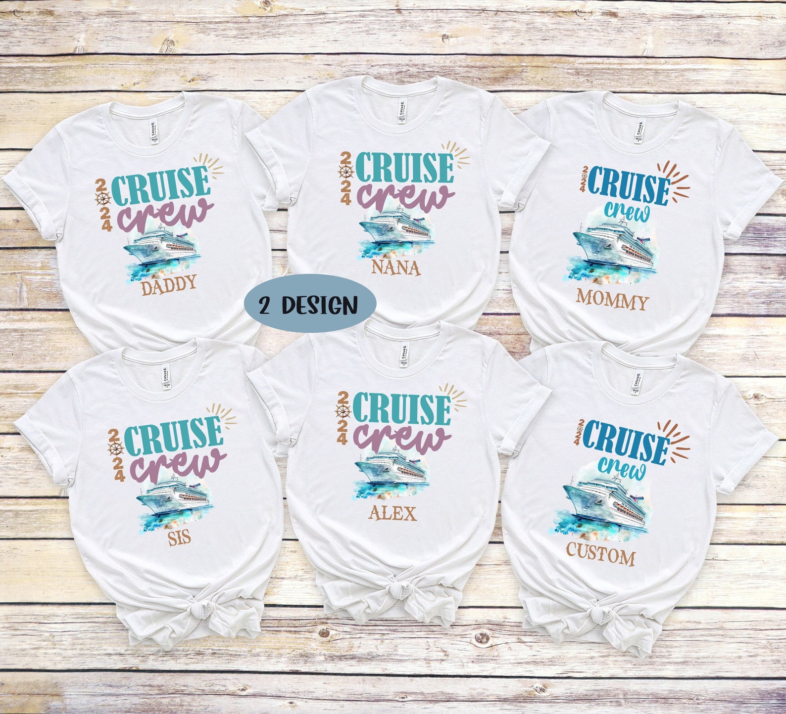 Custom Cruise Crew Shirts, Cruise Squad 2024, Matching Cruise Shirts ...