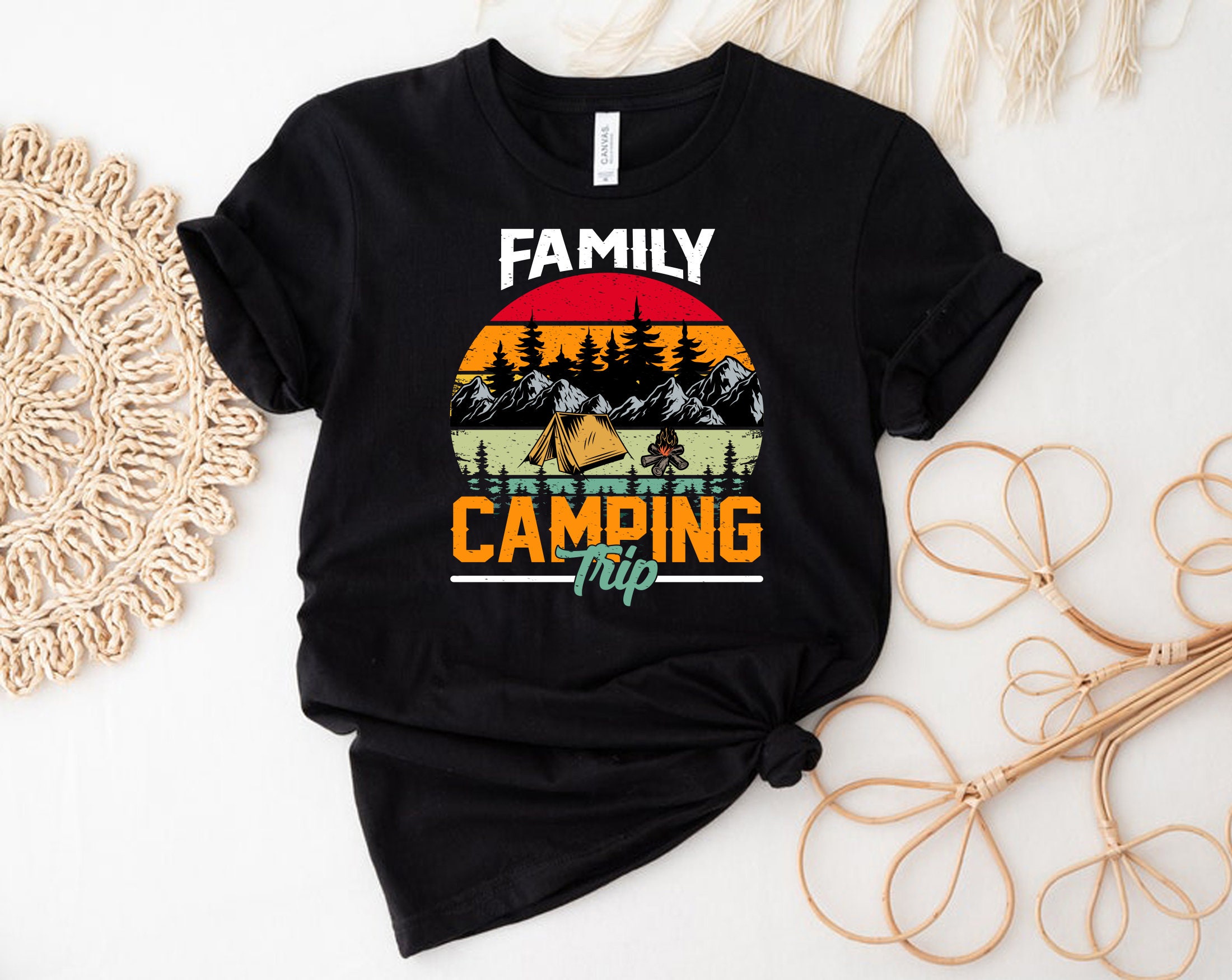 Family Camping Trip Shirts, Family Matching Camping Shirts, Family ...