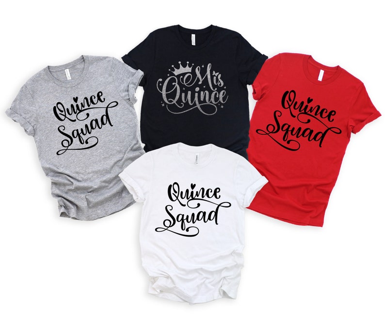 Mis Quince Shirts, Quince Shirt, Quinceañera Birthday Shirts ...