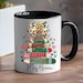Teacher Christmas Mug,custom Teacher Christmas,personalized Christmas ...