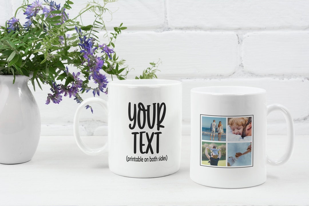 Personalized Photo Coffee Mug,custom Text Coffee Mug,personalized ...