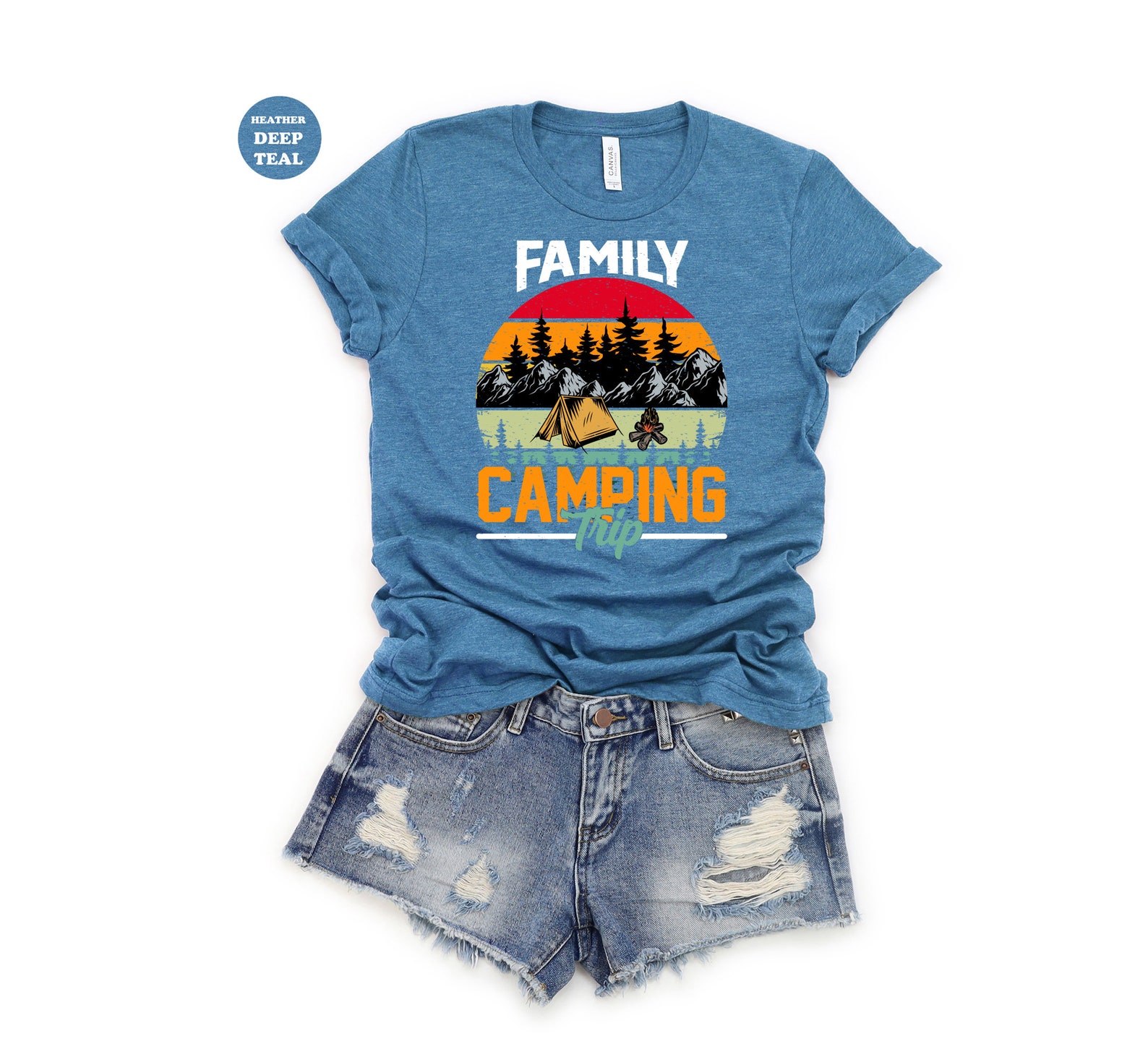 Family Camping Trip Shirts, Family Matching Camping Shirts, Family ...