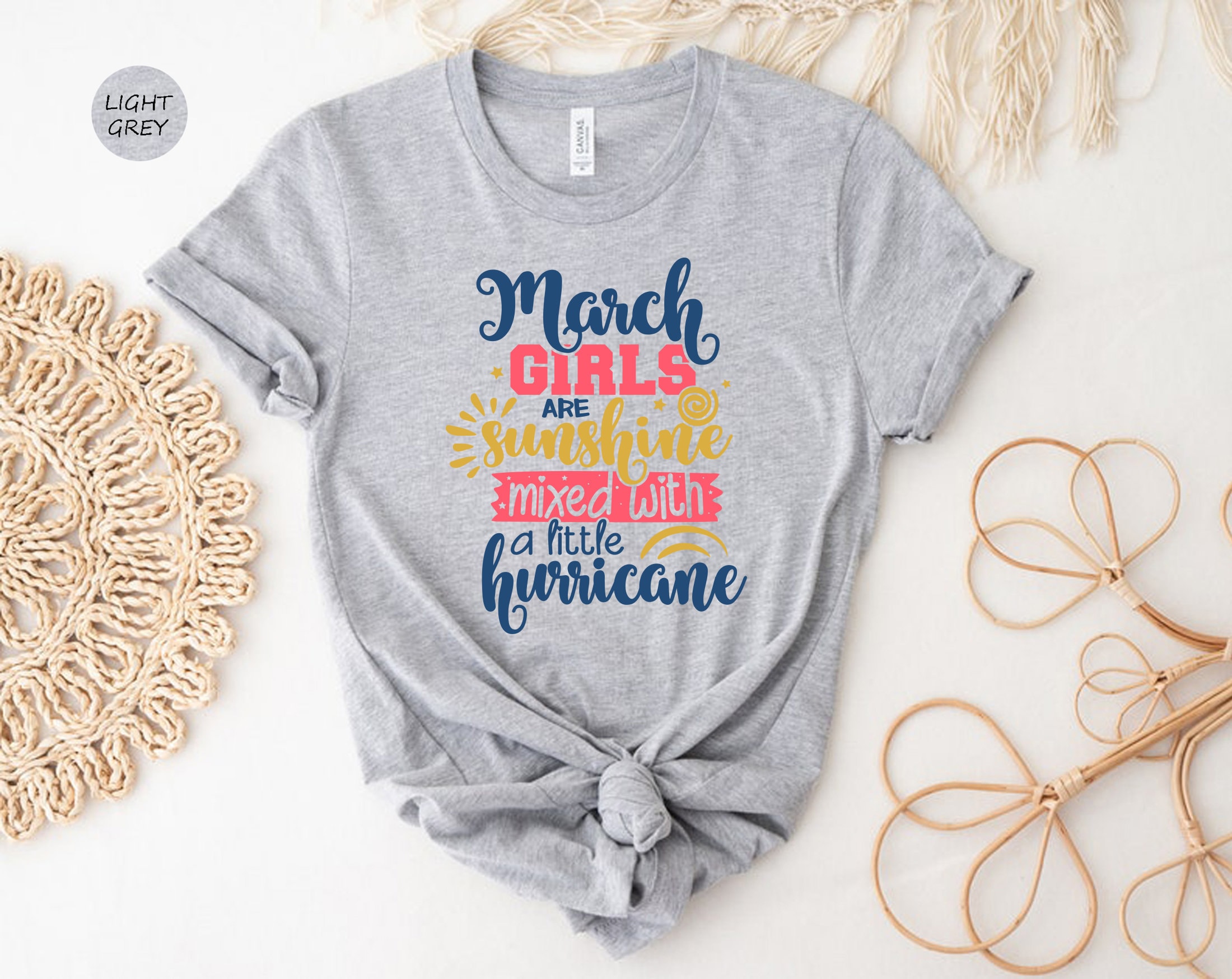 Funny March Birthday Girl,cool March Girl Tee,aries Woman Gift,march ...