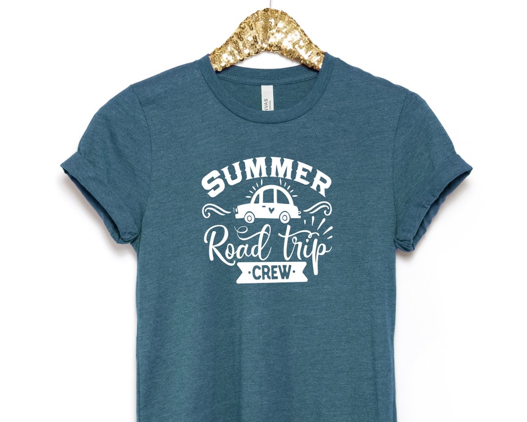 Road Trip Crew Shirt, Family Summer Trip T-shirt, Family Matching Road ...