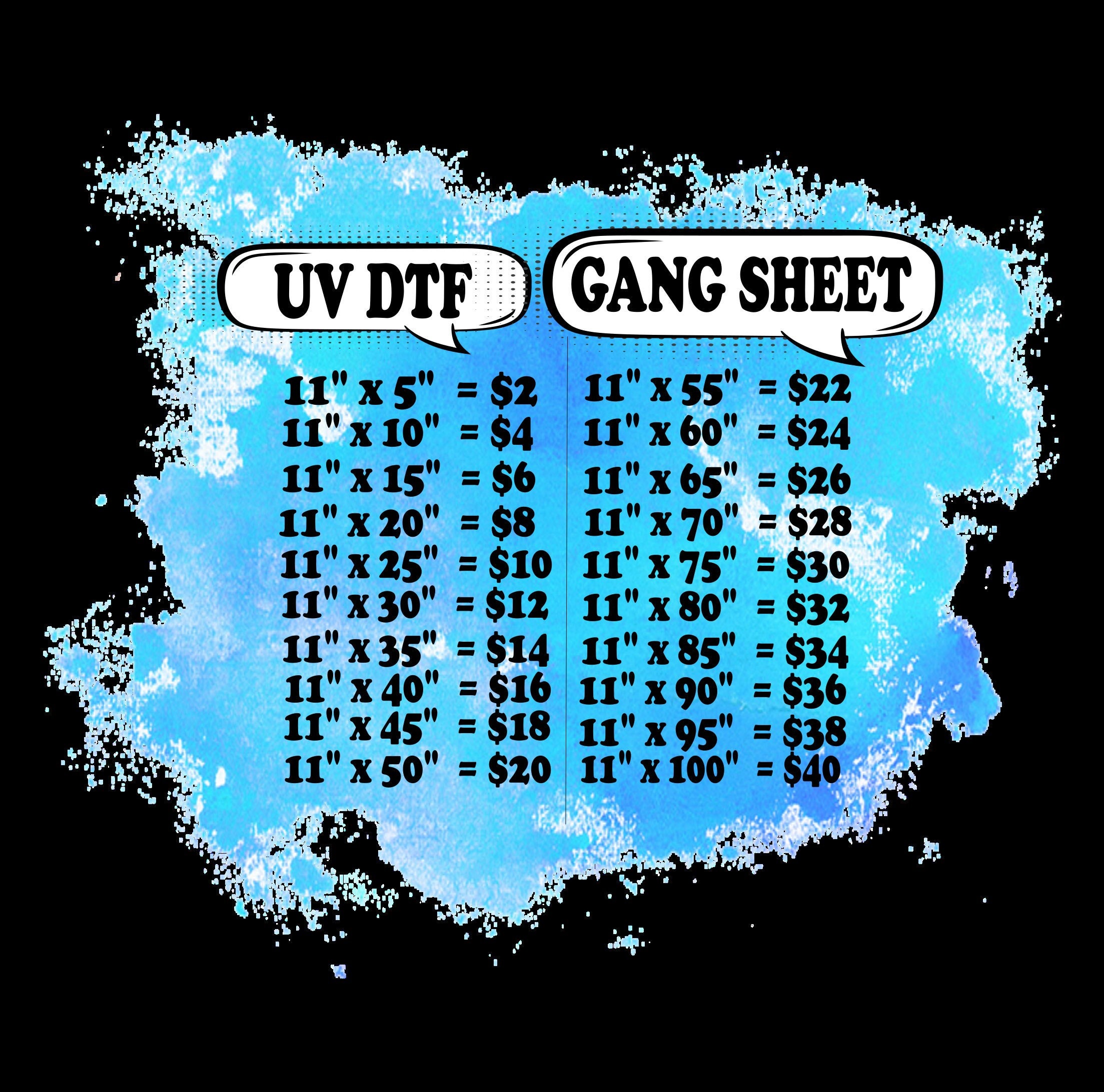 UV Dtf Gang Sheet,customized UV DTF Stickers,uv Dtf Craft Supplies,uv ...