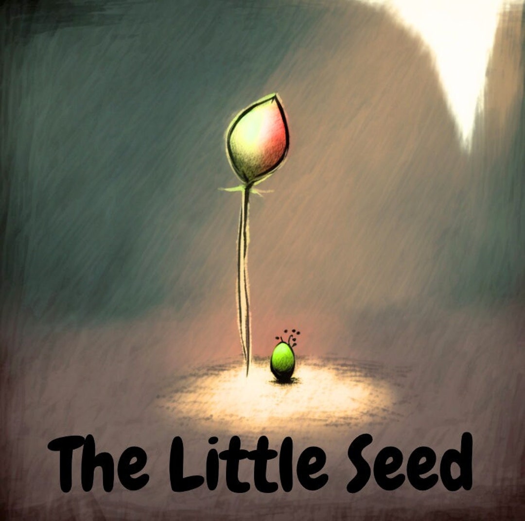 The Little Seed - A Captivating Tale of Growth and Wonder - Etsy