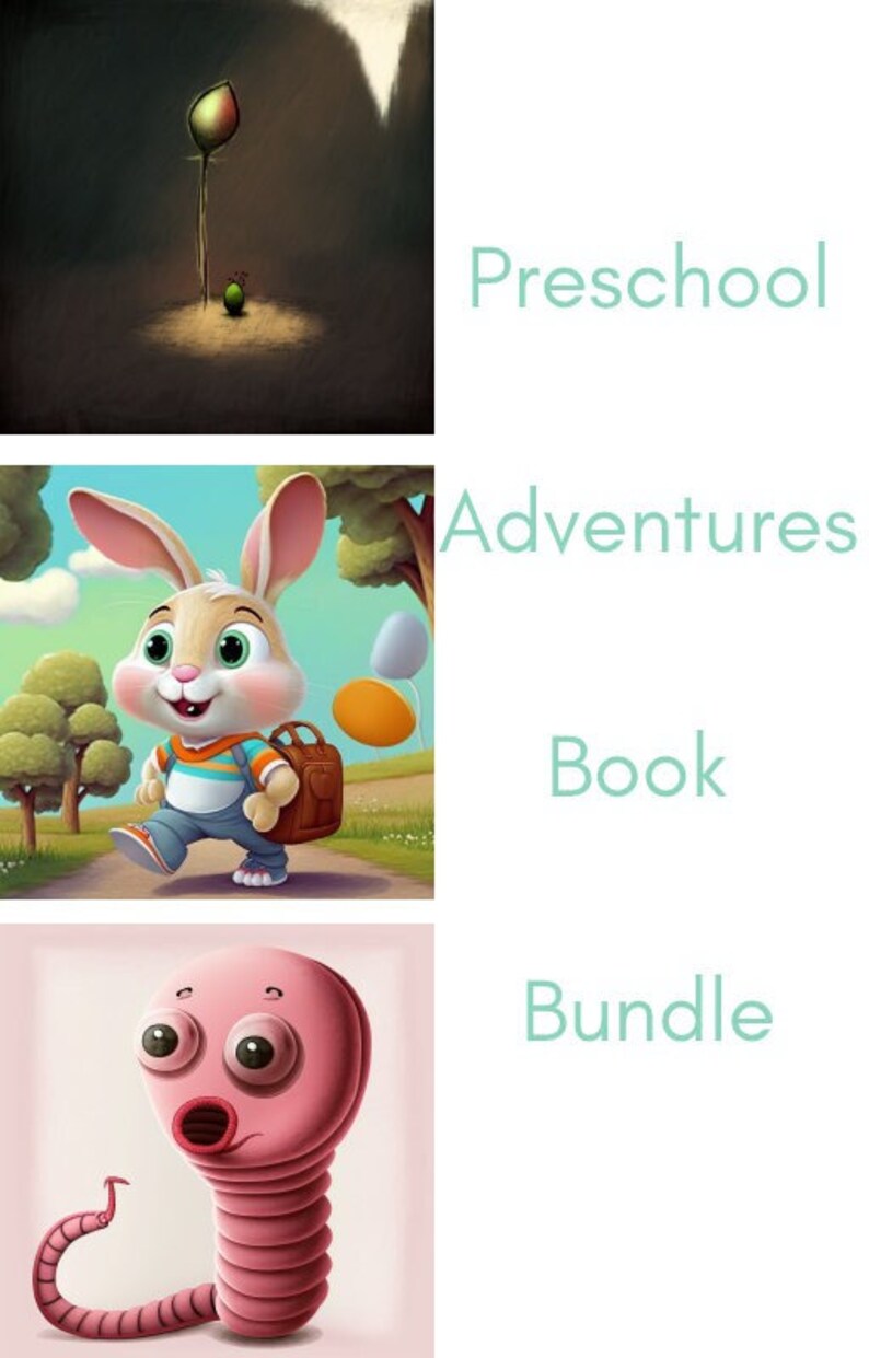 Preschool Adventures Book Bundle - Etsy