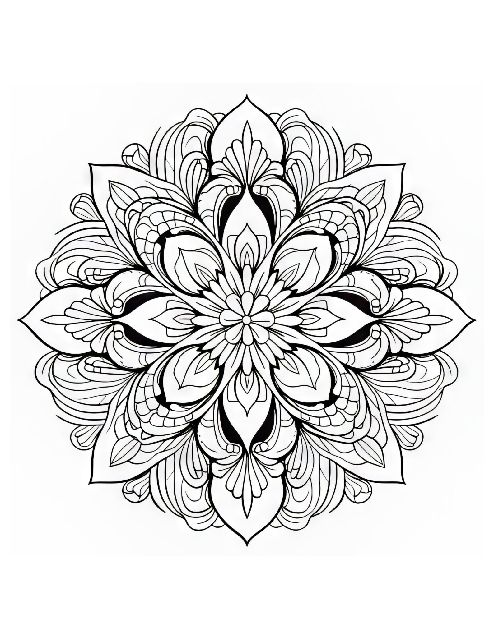 Mandalas Coloring Pages, Mandalas Printable, Mandalas Mindful, Mandalas ...