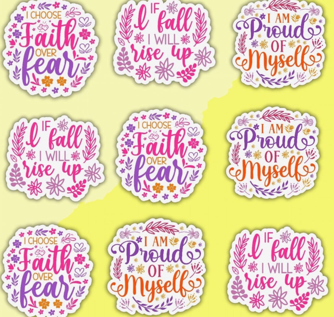 Png Stickers, Quotes Stickers, Positive Stickers, Affirmation Stickers ...