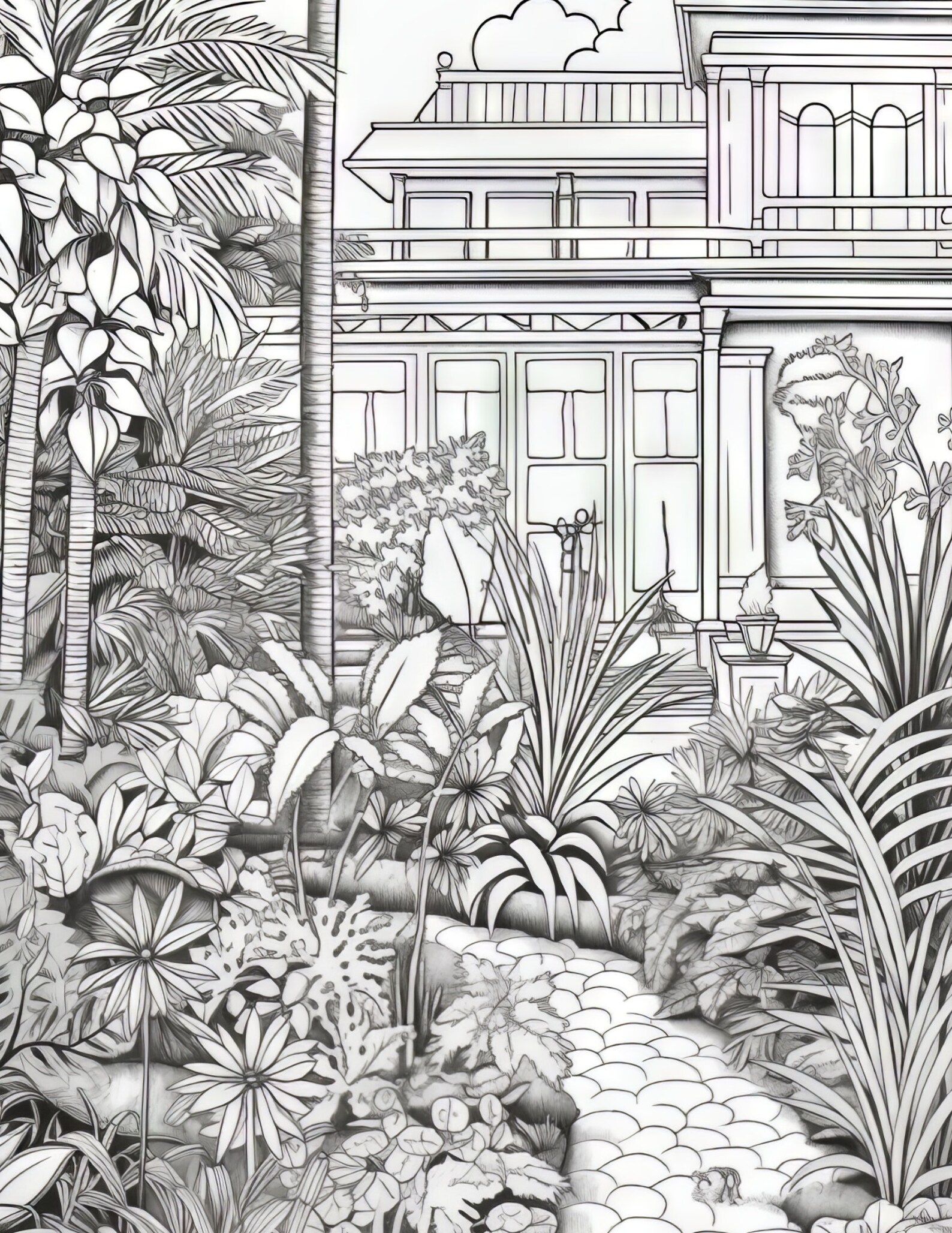 Flower Coloring- Mindful Coloring- Mindful Coloring Page- Adult Mindful ...