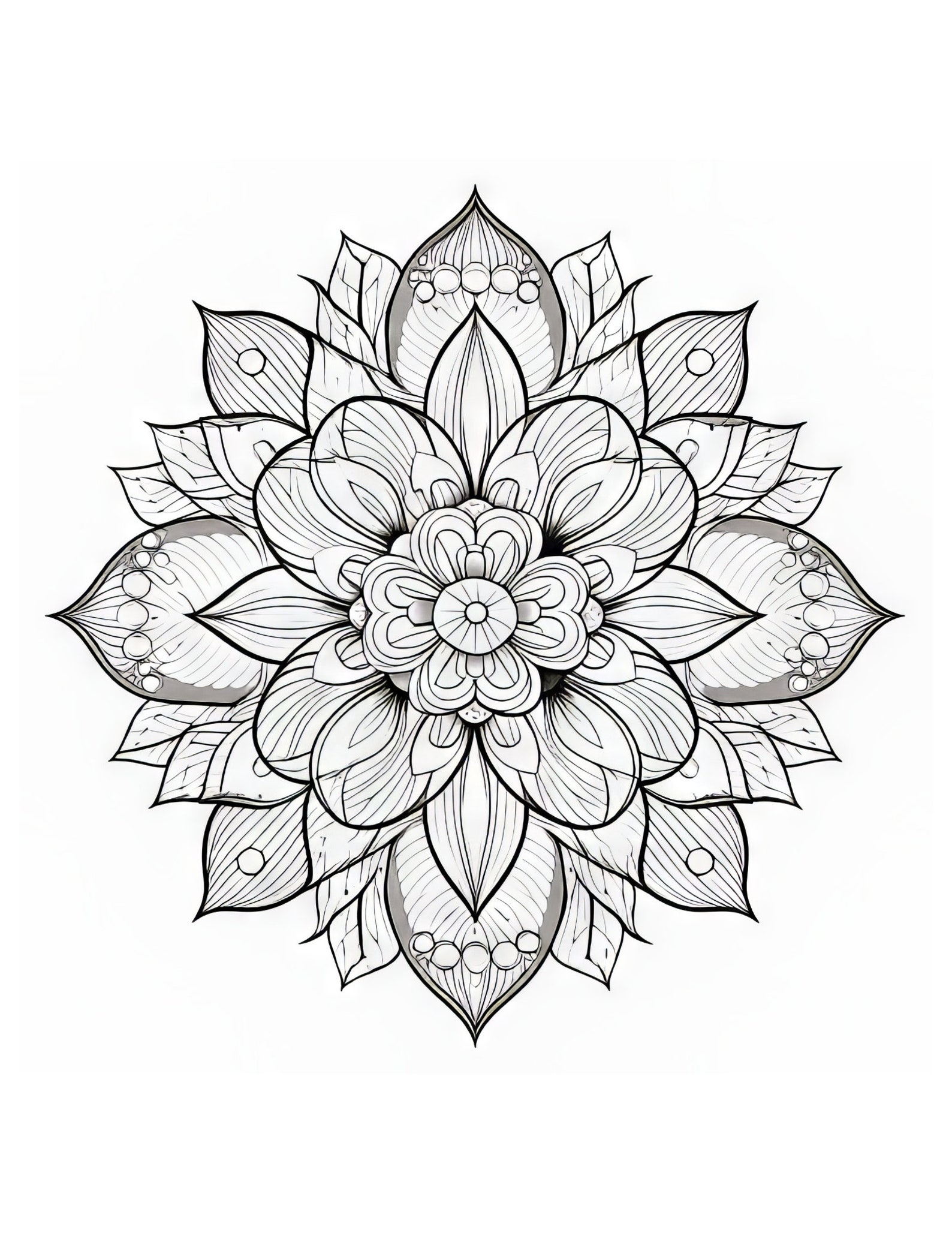 Mandalas Coloring Pages, Mandalas Printable, Mandalas Mindful, Mandalas ...