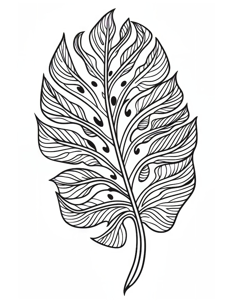 Flower Coloring- Mindful Coloring- Mindful Coloring Page- Adult Mindful ...