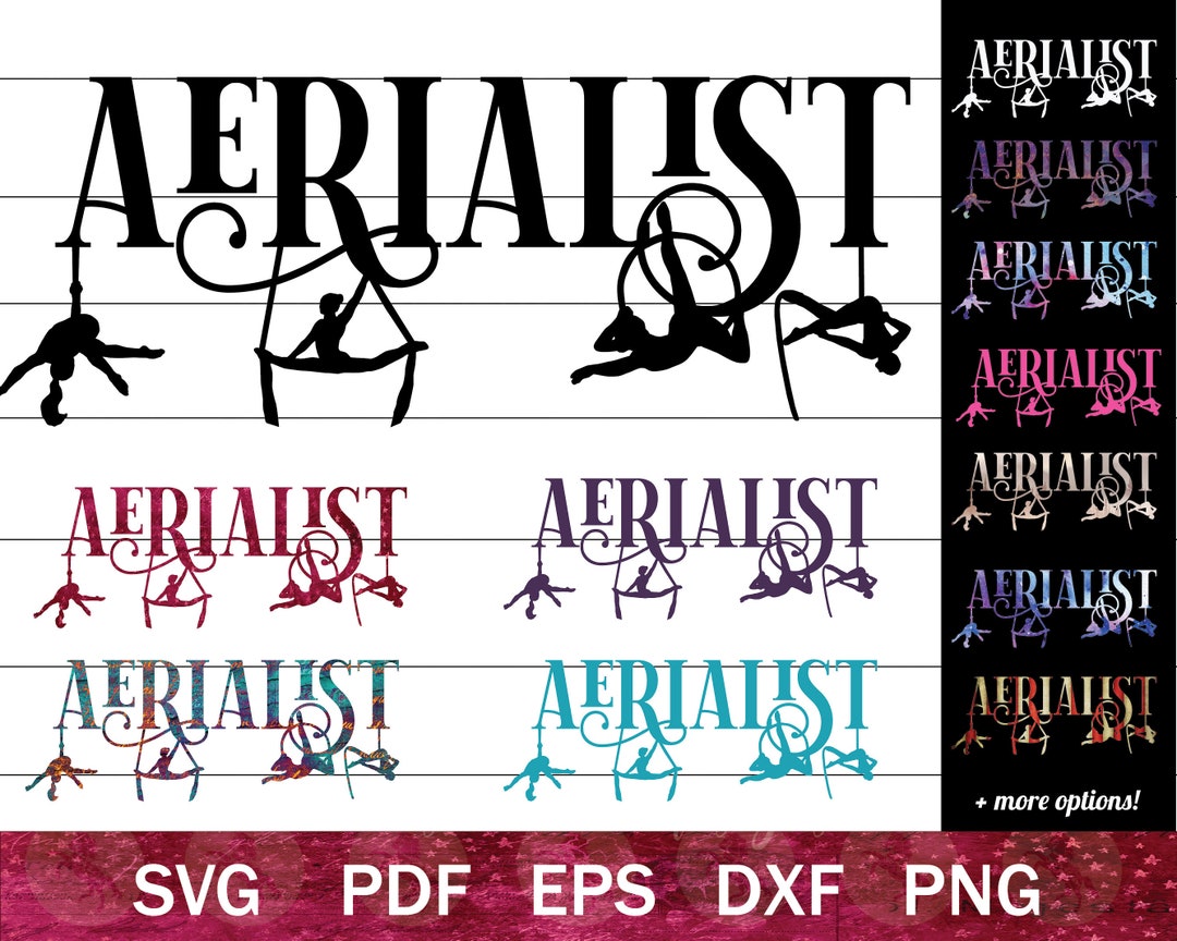 Aerialist SVG Bundle, Aerial Silks SVG, Aerial Rope Shirt Design ...