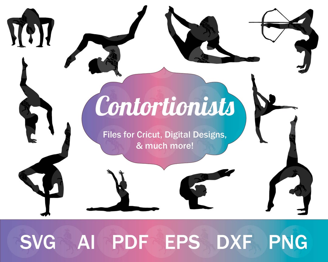 Contortionist SVG Bundle, Contortion SVG, Handbalancer Shirt Design ...