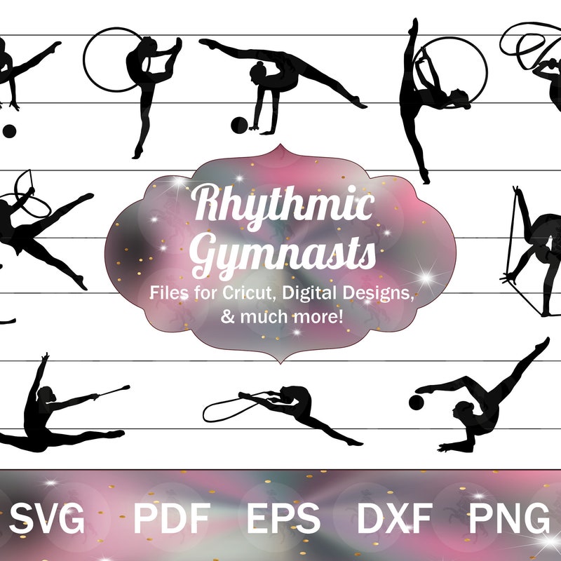 Gymnast Clip Art - Etsy