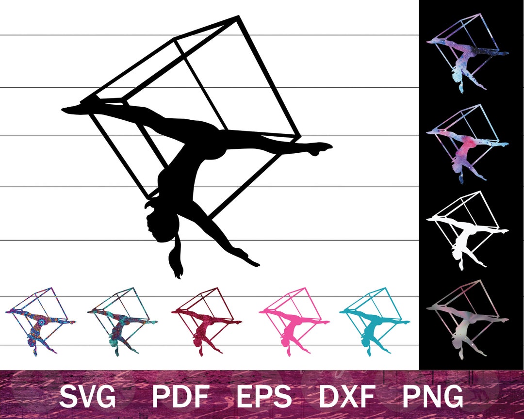 Aerial Cube SVG Bundle, Aerialist SVG, Aerialist Shirt Design Digital ...