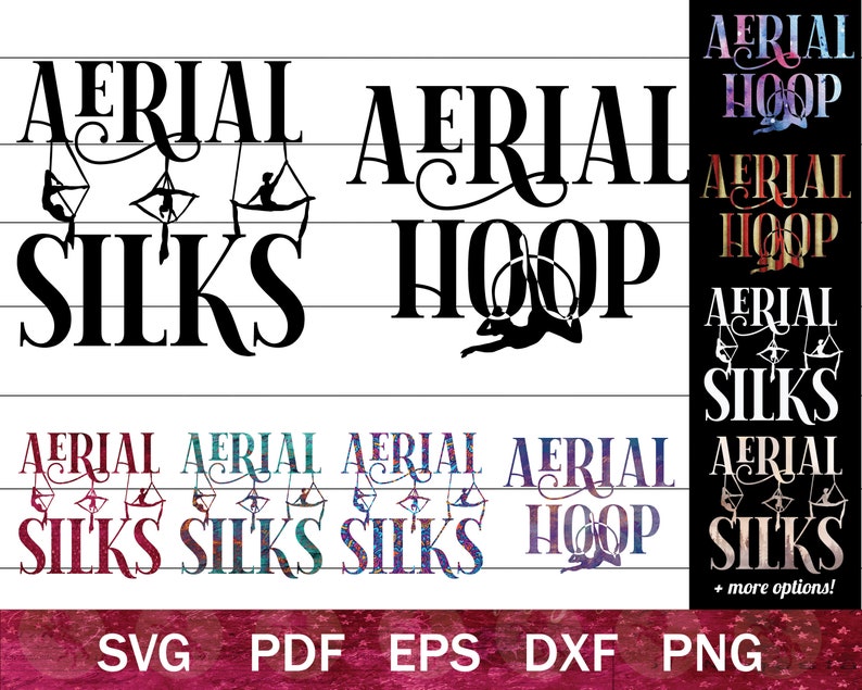 Aerialist SVG Bundle, Aerial Silks SVG, Aerial Hoop Shirt Design ...