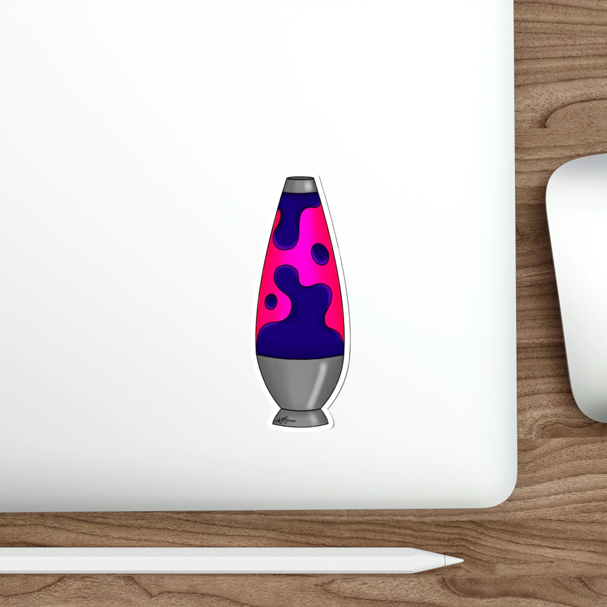 Lava Lamp Simple Fun Die-cut Sticker | Groovy Kid Friendly Decal | 60s ...