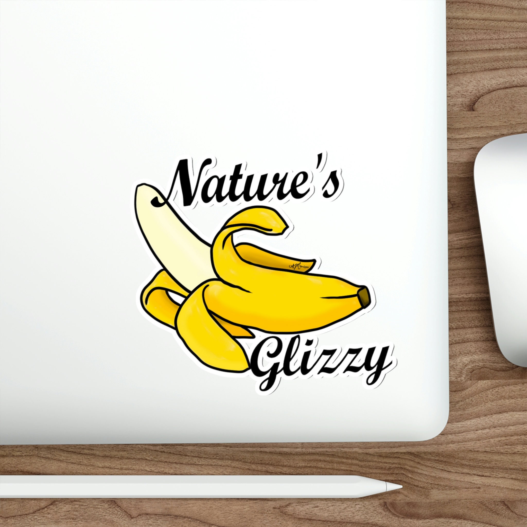 Nature's Glizzy Funny Die-cut Sticker Glizzy Gobbler Decal Water Bottle ...