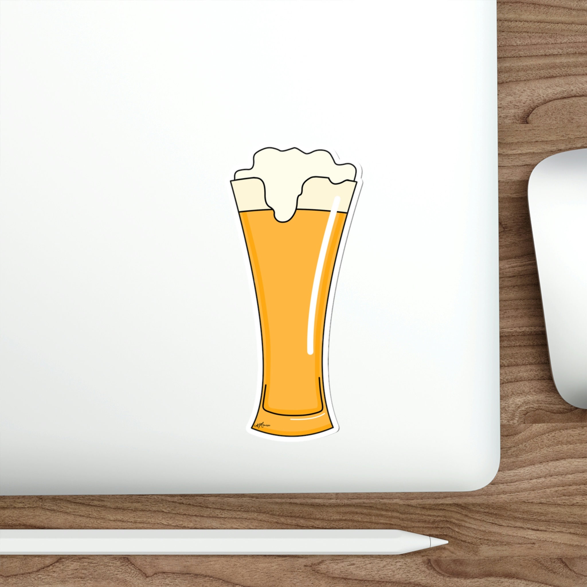 Tall Slim Fun Cute Beer Die-cut Sticker Decal Sticker for Beer Lovers ...