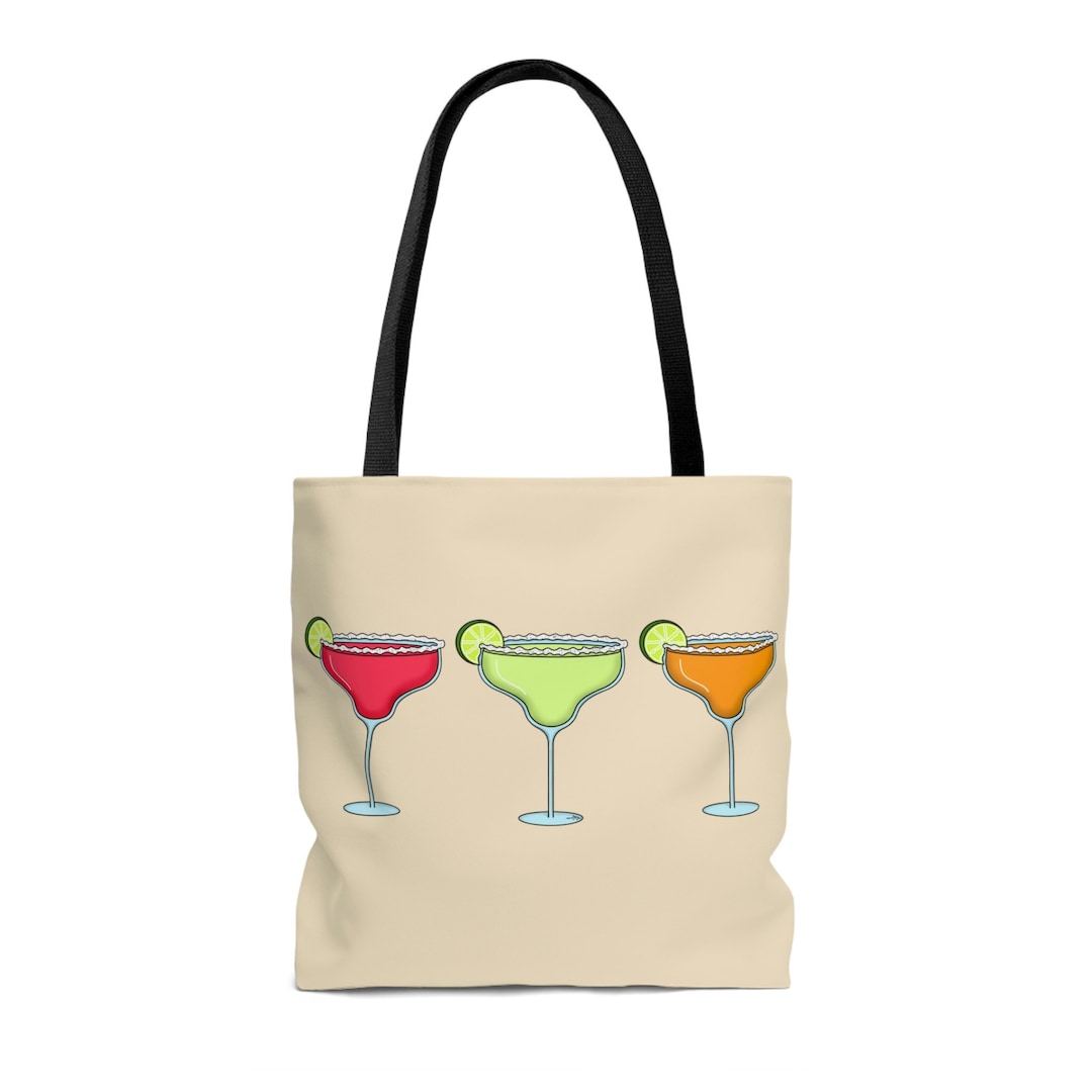 Fun Margarita Lover's Sandy Tote or Beach Bag | Party Bag | Vacation ...