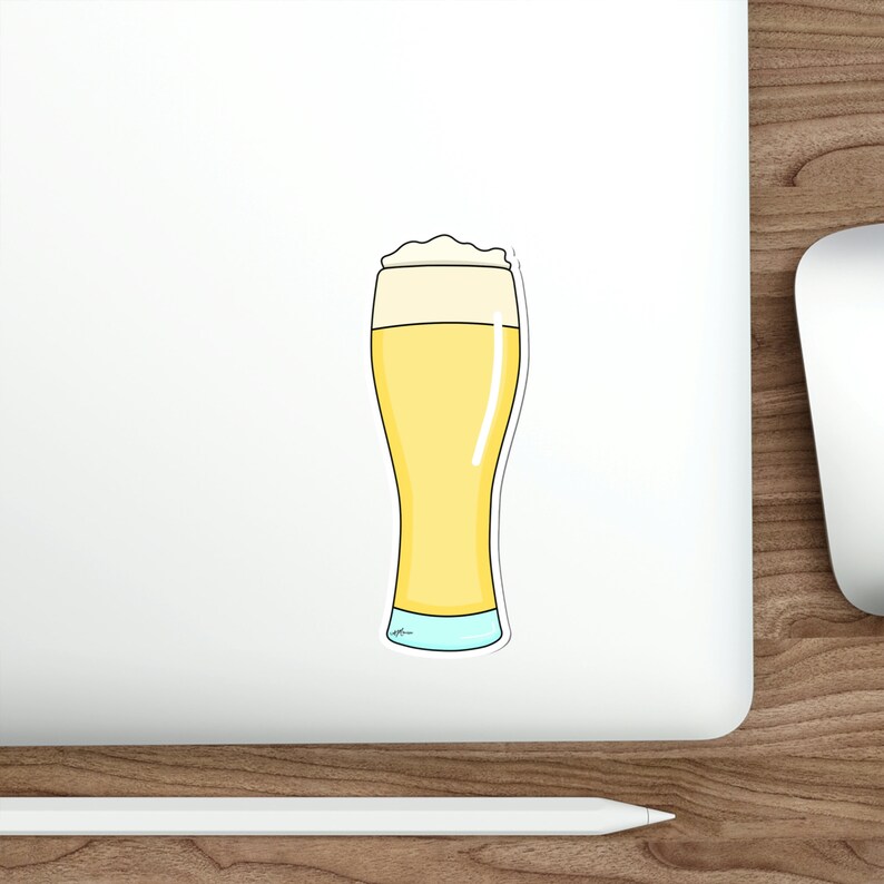 Tall Beer Cute Simple Die-cut Sticker Decal Sticker for Beer - Etsy