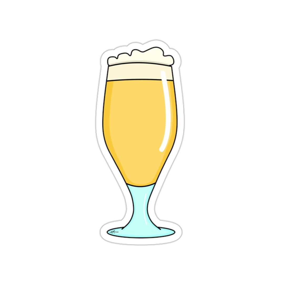 Stella Style Fun Cute Beer Die-cut Sticker | Decal Sticker for Beer ...