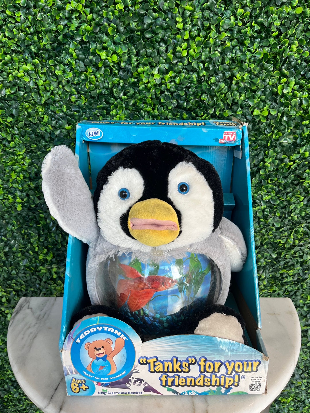 As Seen on TV Teddy Tank Penguin Designs Tanks for Friendship! Fish ...