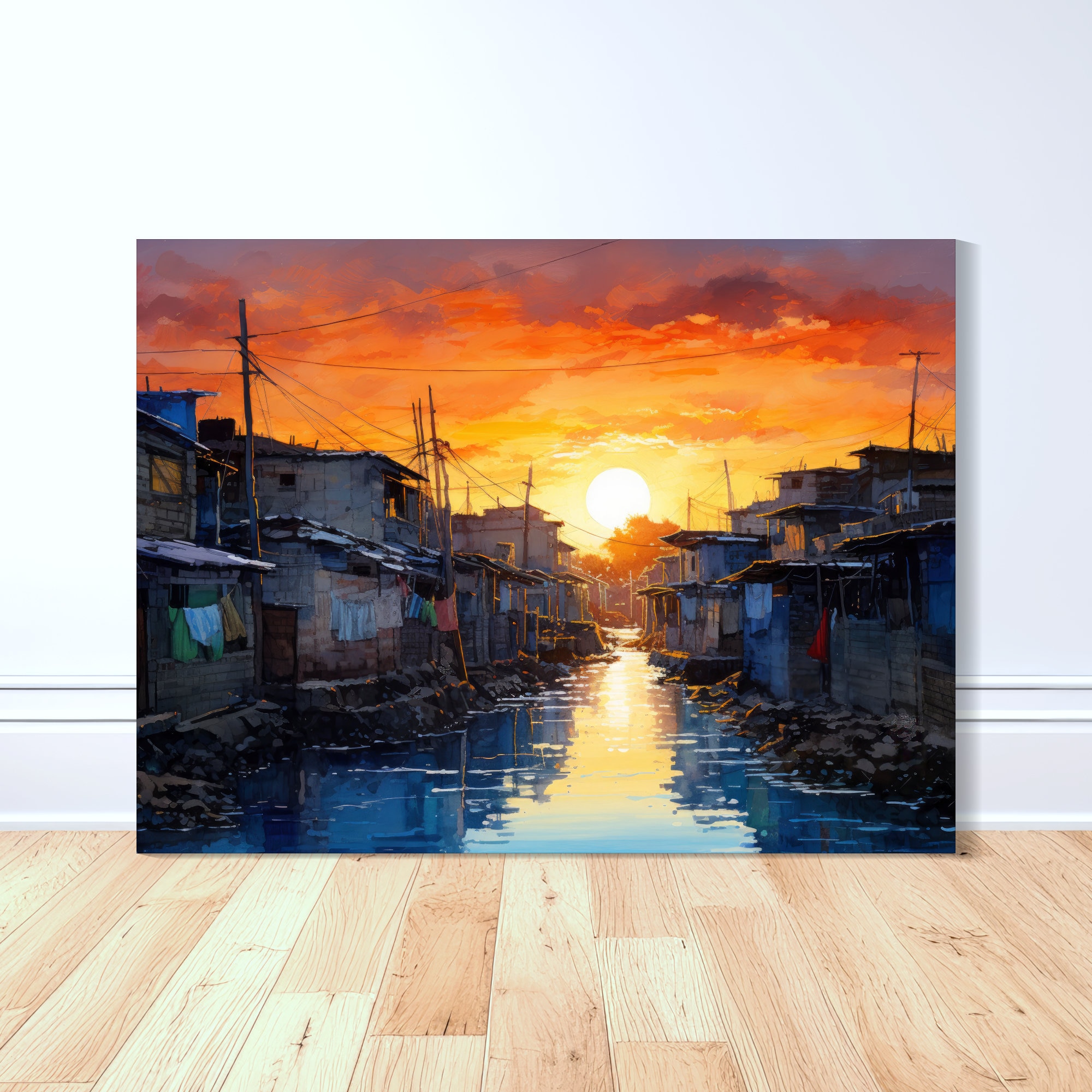 Pasig Palette Canvas Art Print, Filipino Art, Philippines Art, Pinoy ...