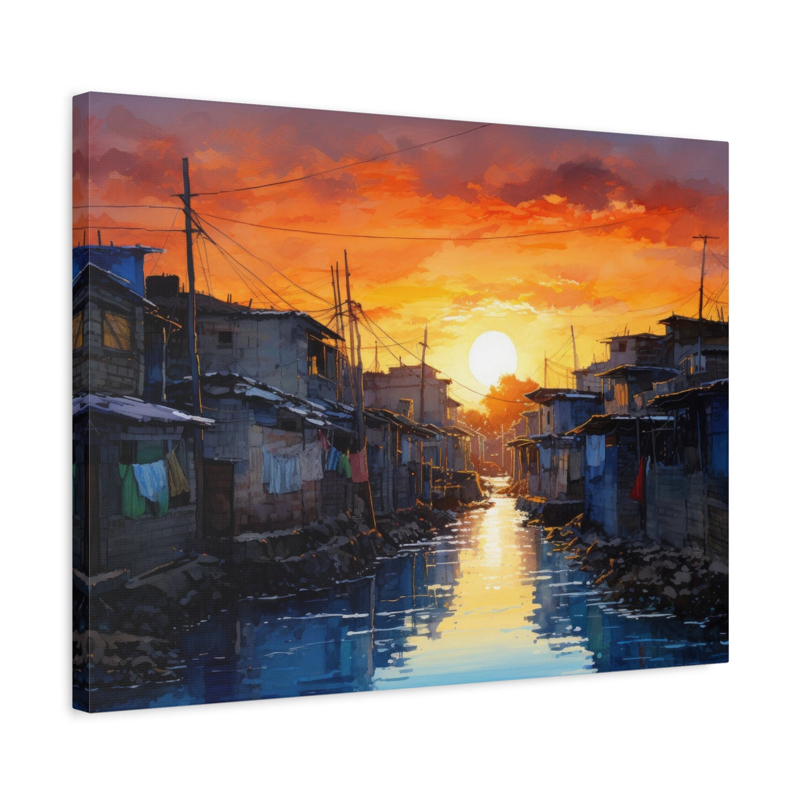 Pasig Palette Canvas Art Print - Filipino Art, Philippines Art, Pinoy ...