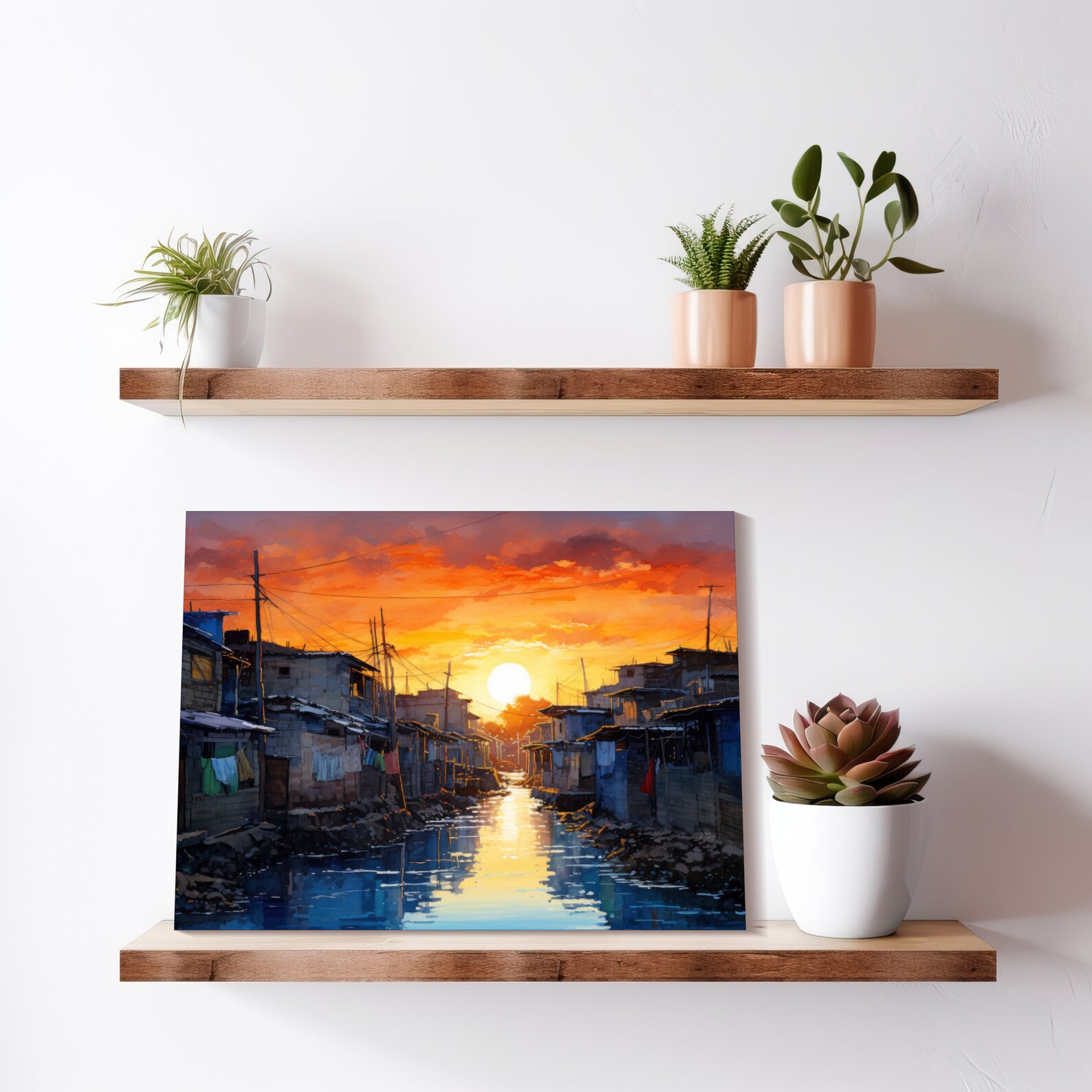 Pasig Palette Canvas Art Print, Filipino Art, Philippines Art, Pinoy ...