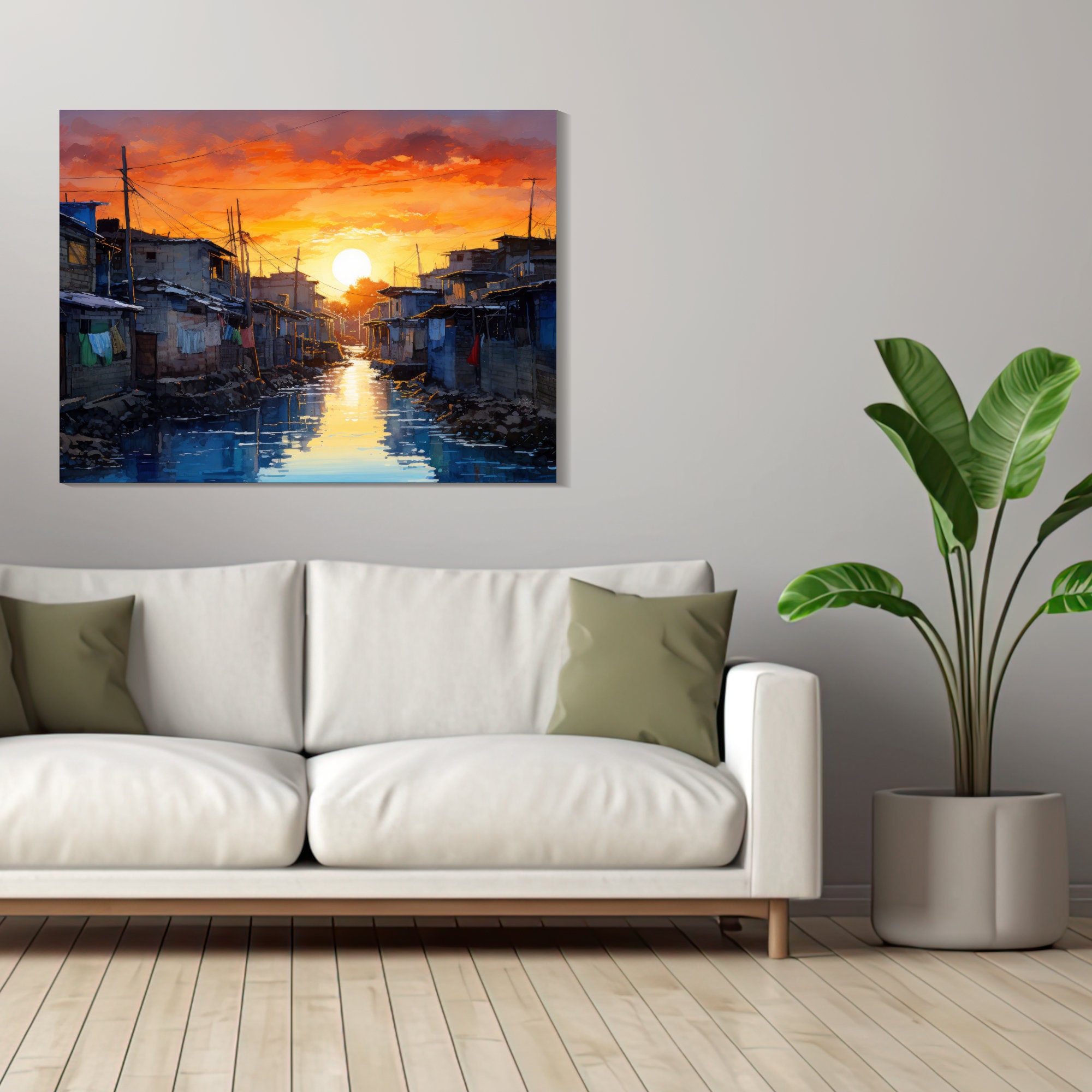 Pasig Palette Canvas Art Print, Filipino Art, Philippines Art, Pinoy ...
