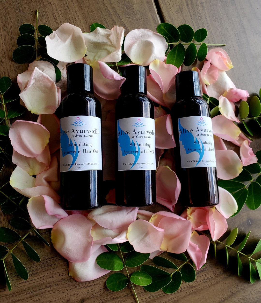 Ayurvedic Hot Hair Oil for Scalp and Roots| Pure and Natural With ...