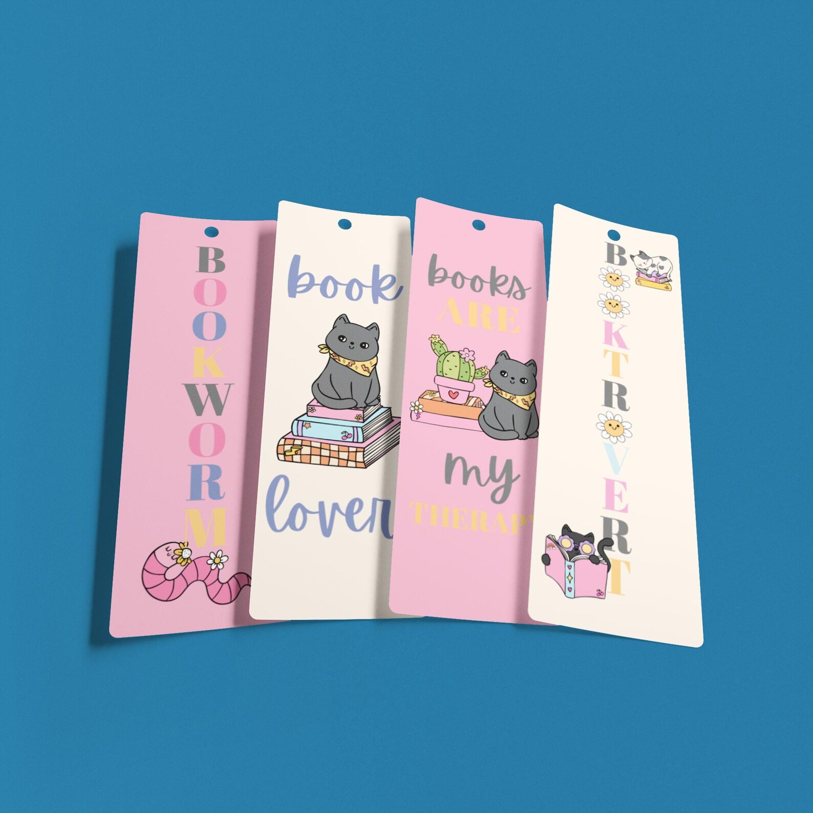 Book Lover Bookmarks | 16 Unique Designs (PDF Files) - Etsy