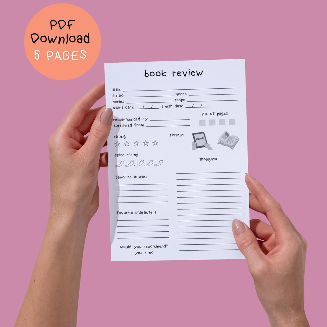 Reading Log Printable, Reading Tracker, Books to Read, Books I've Read ...