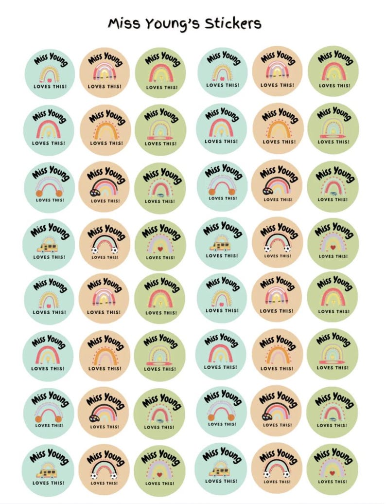 Well Done Stickers - Teacher Stickers - 12 Reward Stickers ...