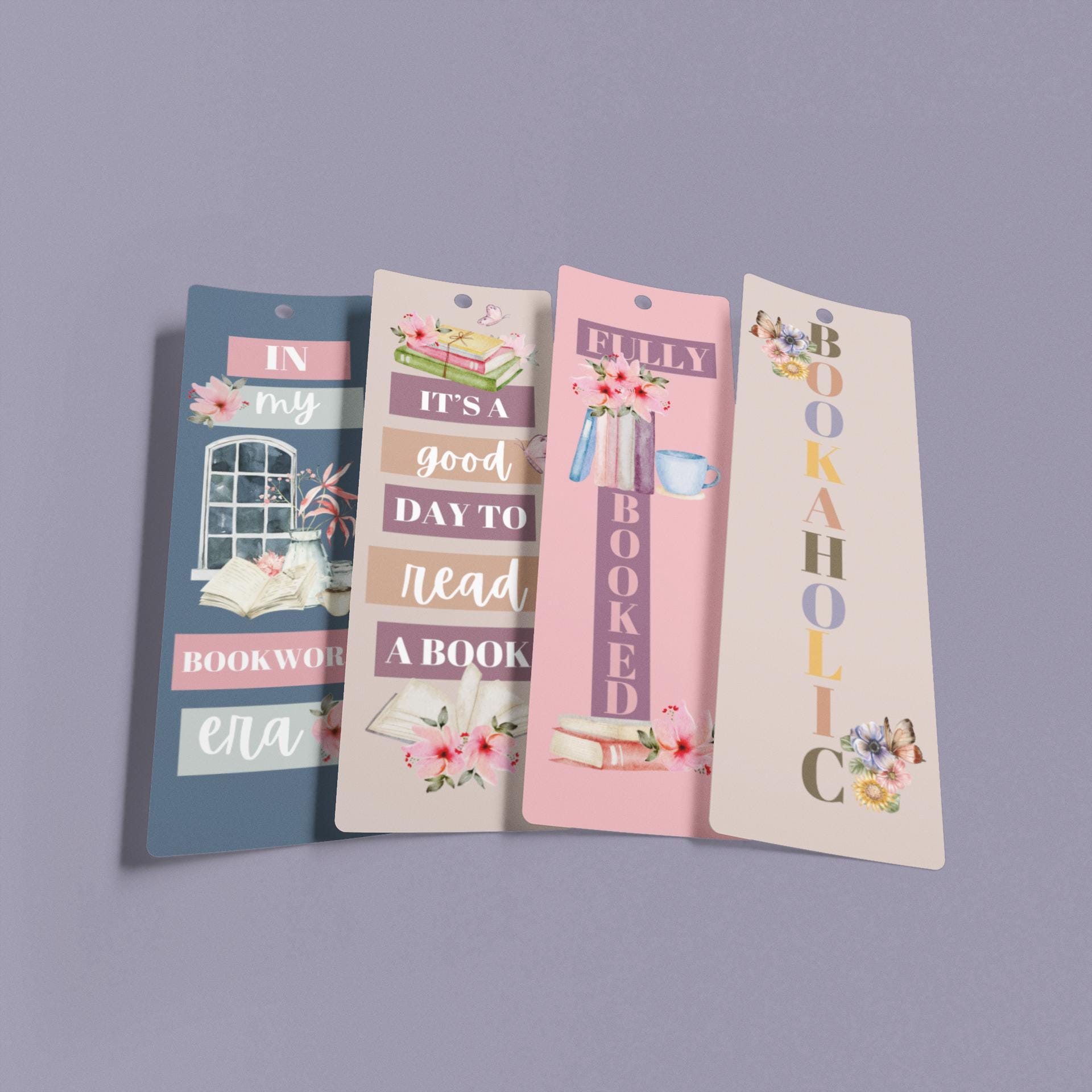 Bookmarks Bundle | Book Lovers | 16 Bookmarks for Bookoholics | Digital ...