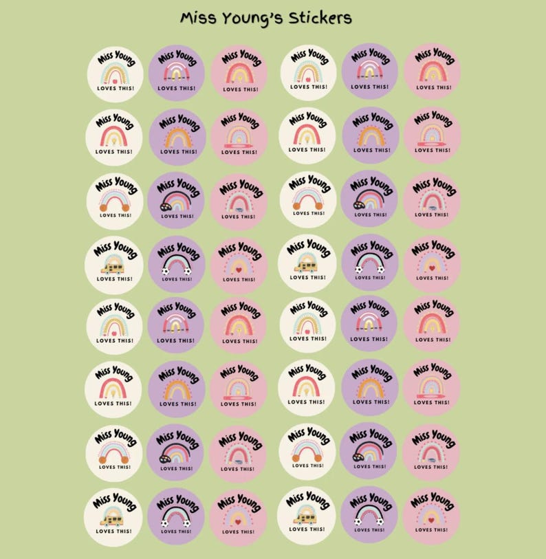 Well Done Stickers - Teacher Stickers - 12 Reward Stickers ...