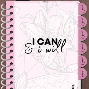 Monthly Planner, Undated Planner, Weekly Pages, Daily Pages, Notes ...