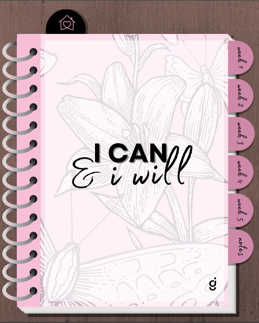 Monthly Planner, Undated Planner, Weekly Pages, Daily Pages, Notes ...