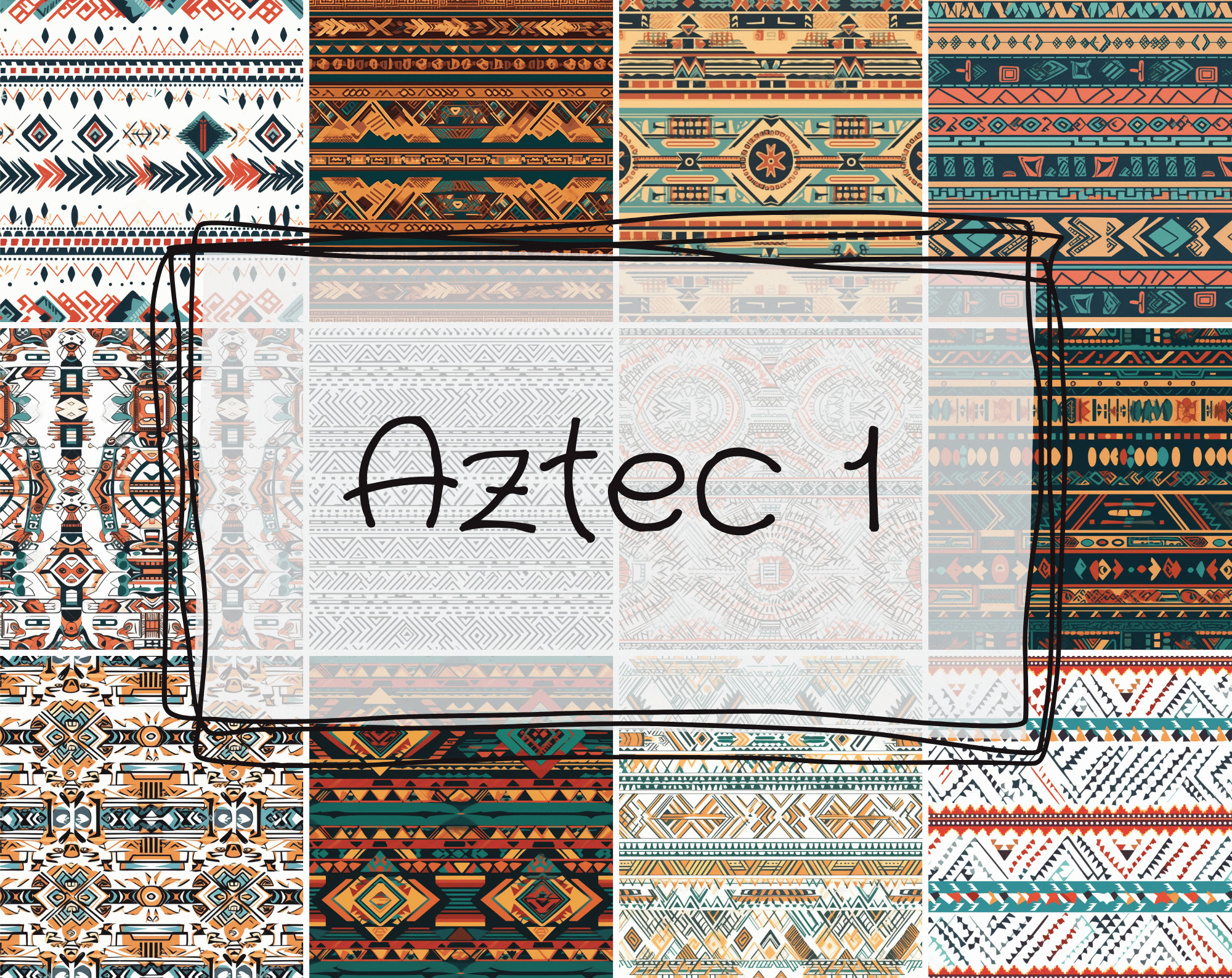 Aztec Tribal Designs Wallpaper