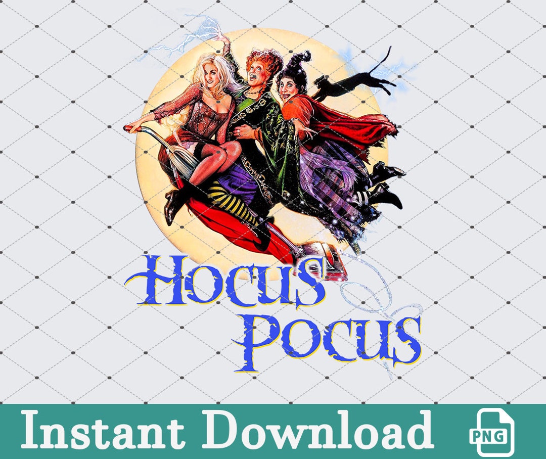 Vintage Hocus Pocus Halloween PNG Friends Halloween - Etsy