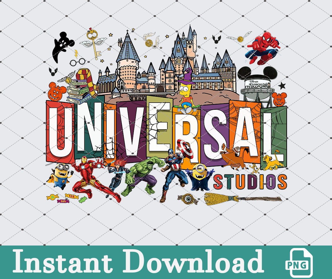 Universal Studios Hollywood Logo Png