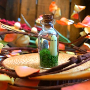 Tiny Ghost in a Bottle! | Glow in the Dark Ghost Decor With Mini ...