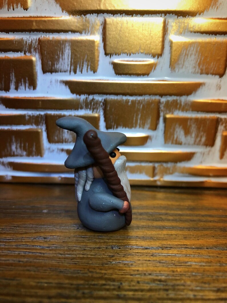 Gandalf Clay Figurine Lord of the Rings Collectible the Hobbit Cute ...