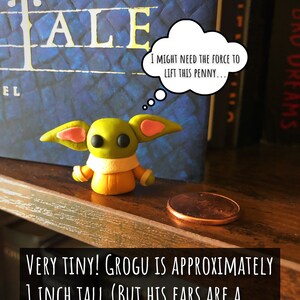 Baby Yoda Clay Figure Adopt a Grogu Handmade Star Wars - Etsy