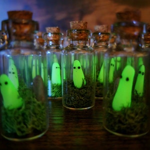 Tiny Ghost in a Bottle! | Glow in the Dark Ghost Decor With Mini ...